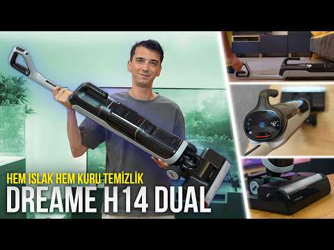 Şarjlı Süpürge ve Paspas Aynı Pakette! Dreame H14 Dual