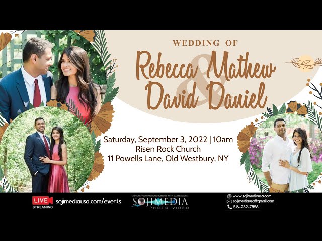 Rebecca And Daniel Wedding