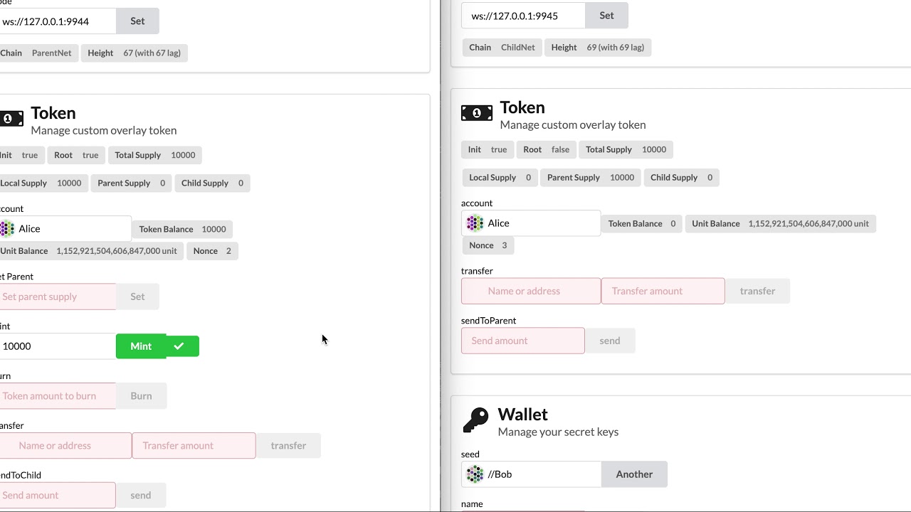 Overlay Token Demo - YouTube