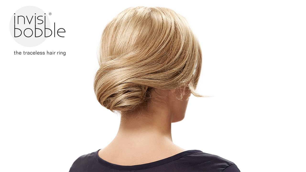 retro roll - easy invisibobble hair tutorial by Denise Bredtmann - YouTube