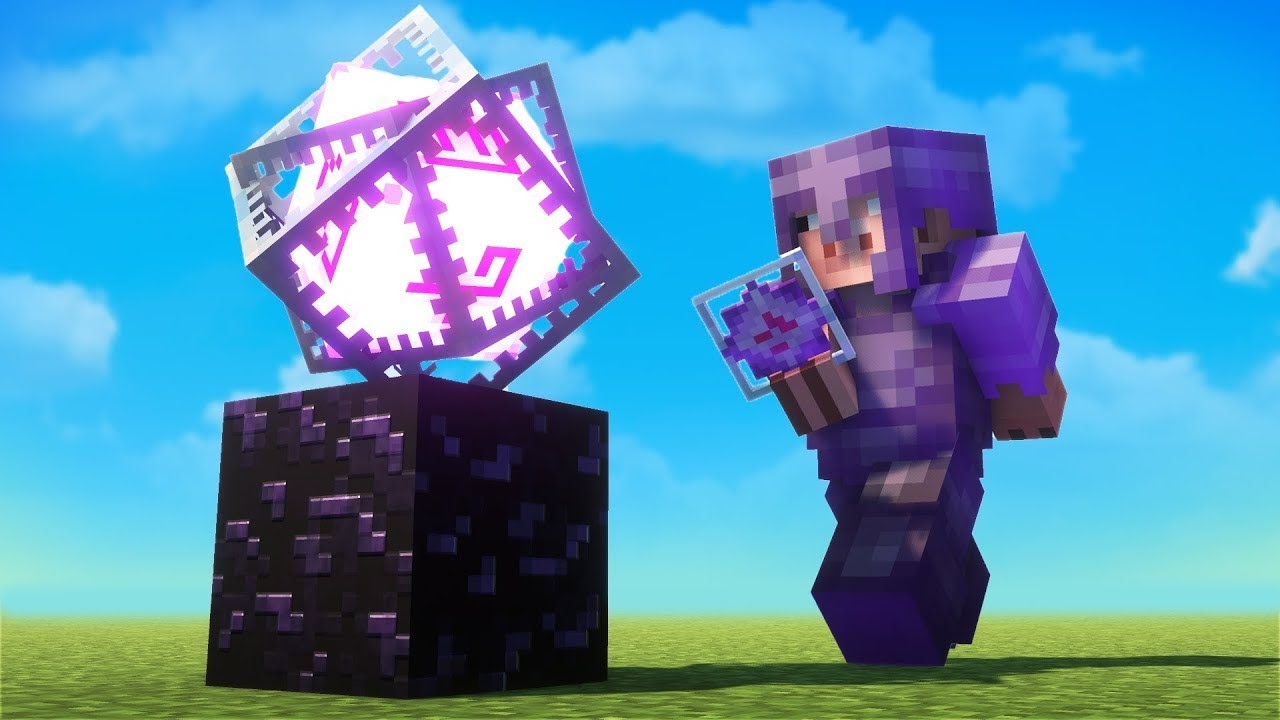 Minecraft PE crystal PvP - YouTube