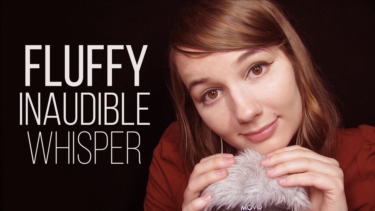 ASMR Fluffy Mic Inaudible / Unintelligible Whisper - YouTube