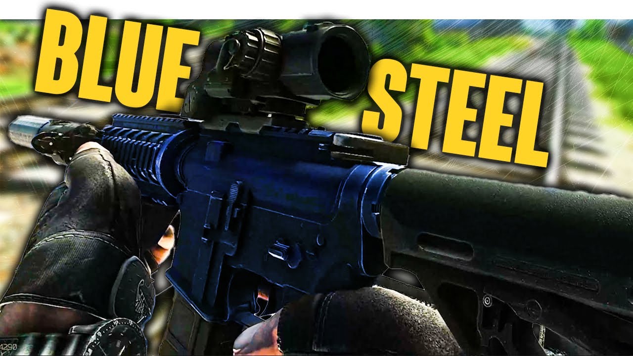 Blue Steel - M4 Gun Build - Escape From Tarkov - YouTube