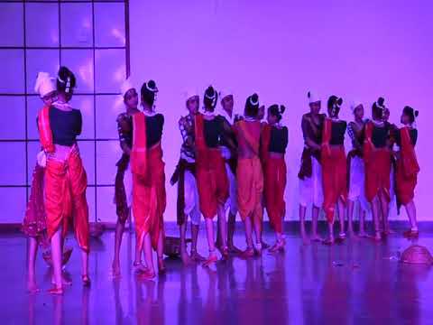 Marathi Dance Performance By Patel Sankul Amreli Students On Cultural ...