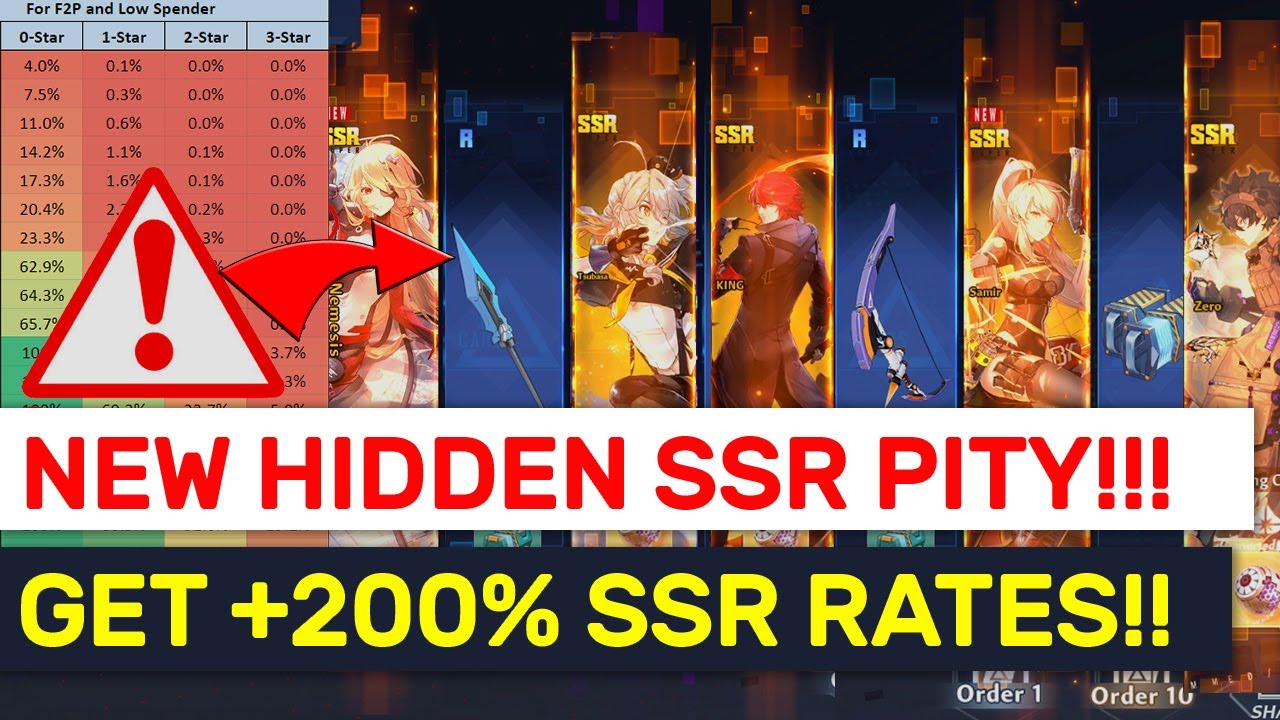 Tower of Fantasy - MUST SEE NEW SSR PITY RATES!! +200% SSR Rate AFTER ...