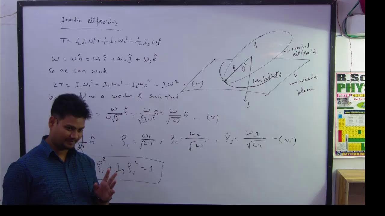 Torque free motion of a rigid body - YouTube