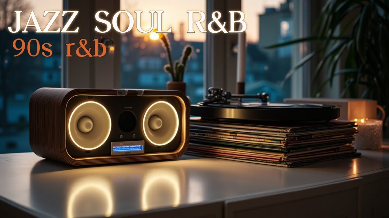 Jazz 90s Soul R&B Groove ~ Smooth Lounge Vibes for Relaxation & Study ...