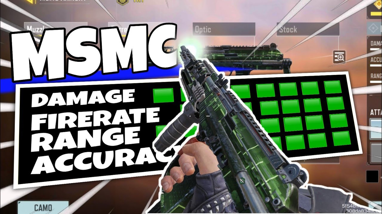 BEST LOADOUT for MSMC | BEST MSMC GUNSMITH SEASON 10 | MSMC SETUP CODM ...