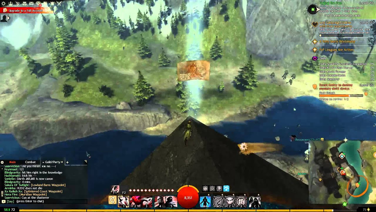 Guild Wars 2 - Fisher's Eye Bridges Vista (Timberline Falls) near ...