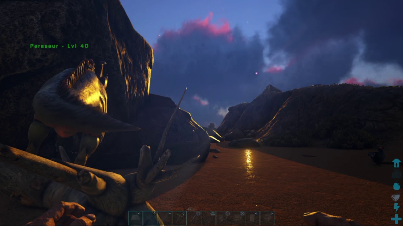 ARK: Survival Evolved"offical base n dinos - YouTube