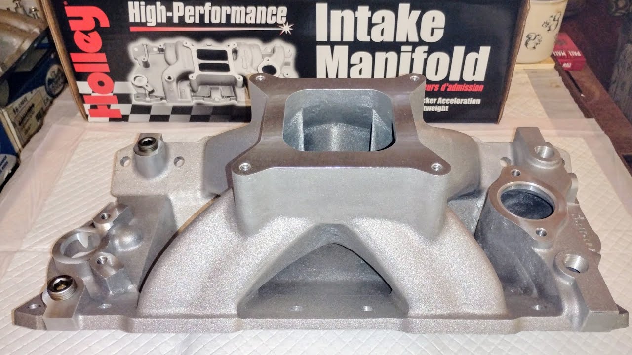 Holley 300-110 single plane for SBC. Good unit for high RPM use. - YouTube
