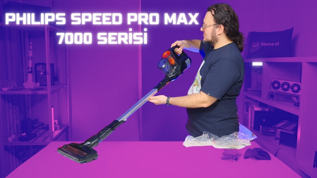 Philips Speed Pro Max 7000 Serisi Süpürge Kutu Açılışı - YouTube