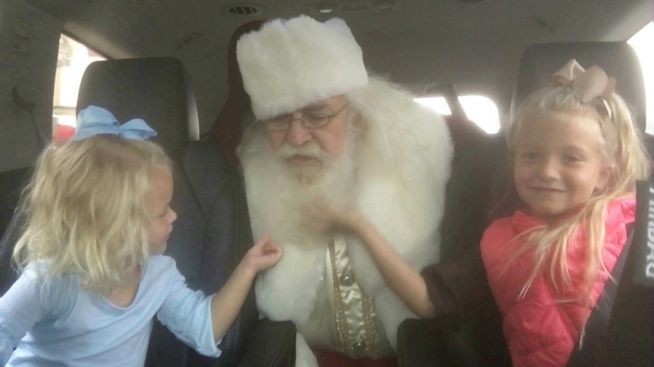Riding with Santa in Santa Claus, Indiana - YouTube