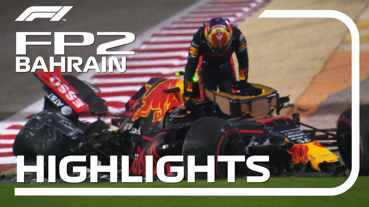 2020 Bahrain Grand Prix: FP2 Highlights - YouTube