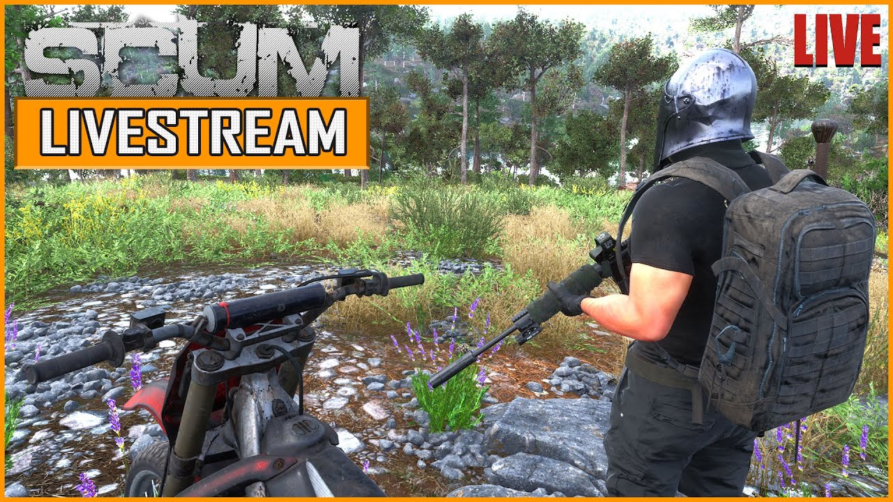SCUM Multiplayer Livestream - Manual loading got everyone Click click ...