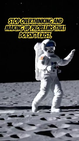 Stop overthinking and making up problems that doesn't exist. - YouTube