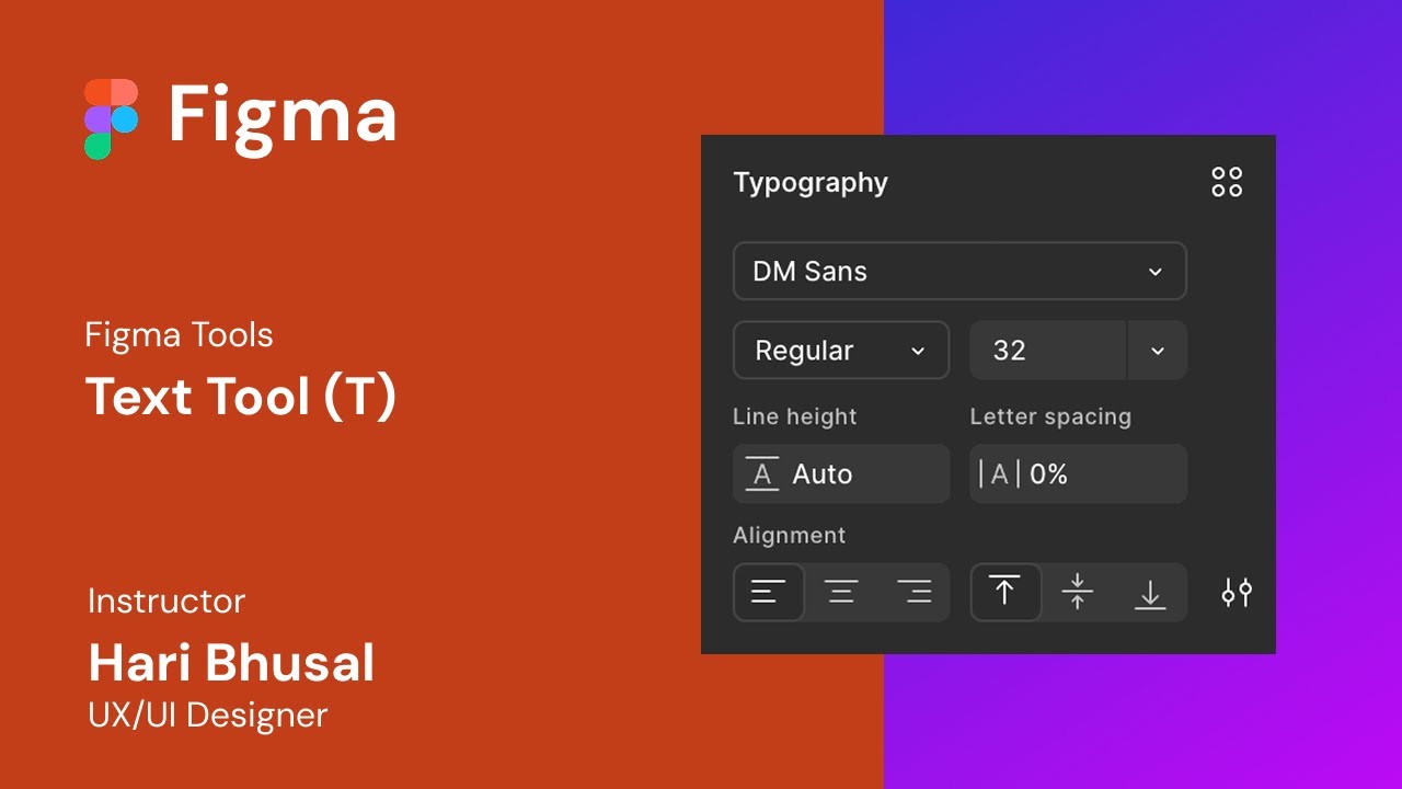 3. How to Use the Text Tool in Figma | Typography Basics for UI/UX ...