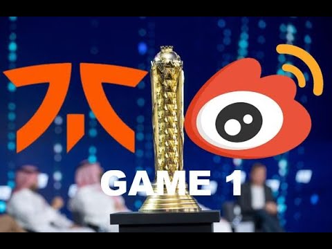 FNATIC vs WEIBO GAMING - GROUP STAGE DAY 2 - ESPORTS WORLD CUP RIYADH 2024 TFT [GAME 1] - YouTube