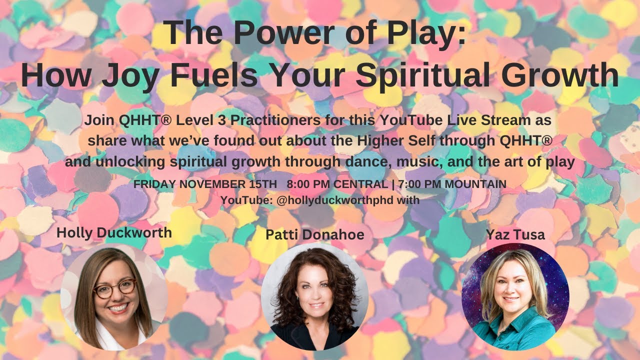 The Power of Play: How Joy Fuels Your Spiritual Growth - YouTube
