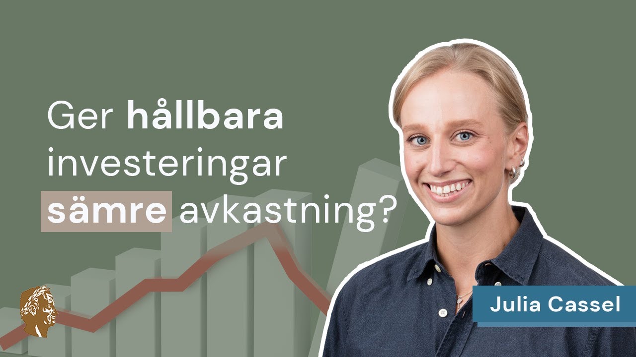 Ger hållbara investeringar sämre avkastning? - YouTube