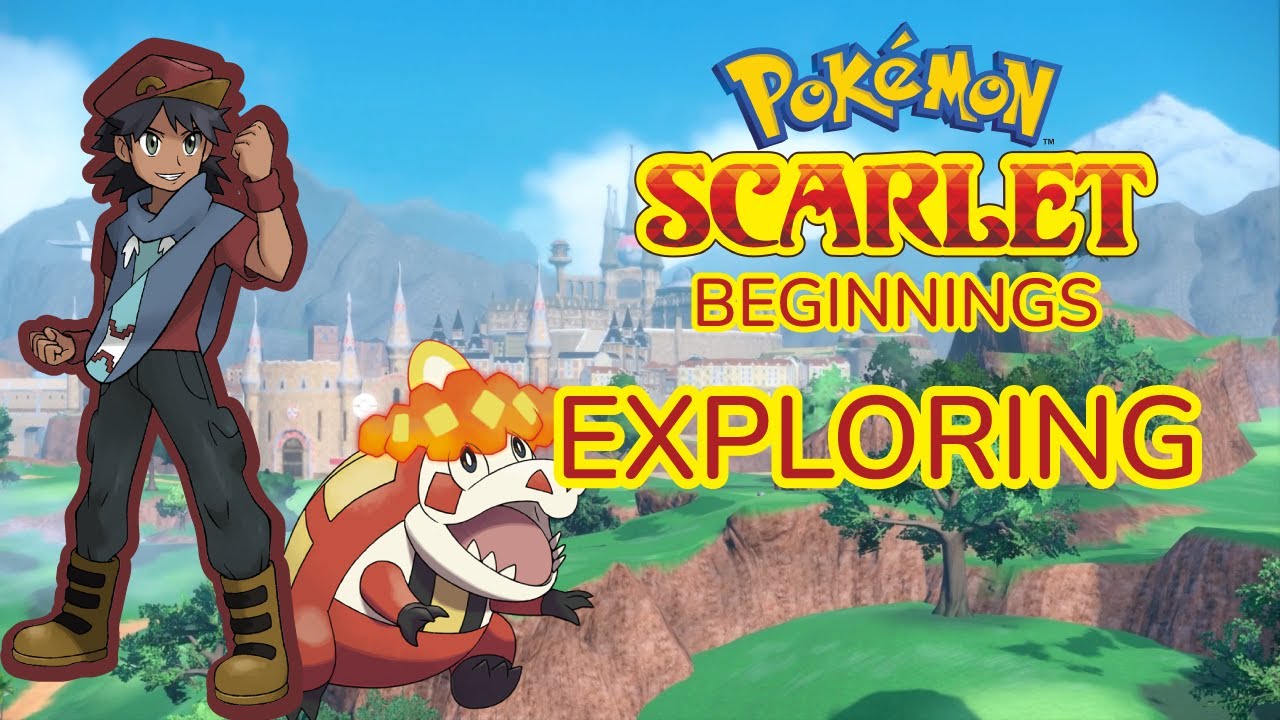 Pokemon Scarlet Beginning: Exploring the Wildness - [Pokemon Scarlet ...