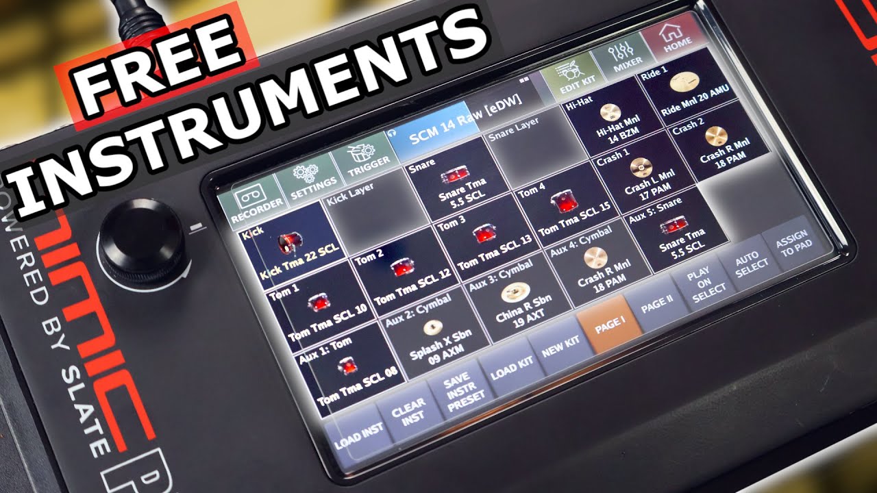 These FREE Mimic Pro Instruments Are AWESOME | Tama StarClassic Maple ...