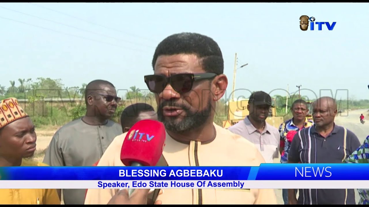 EDHA Speaker Blessing Agbebaku Inspects Roads, Highlights Old Avbiosi ...