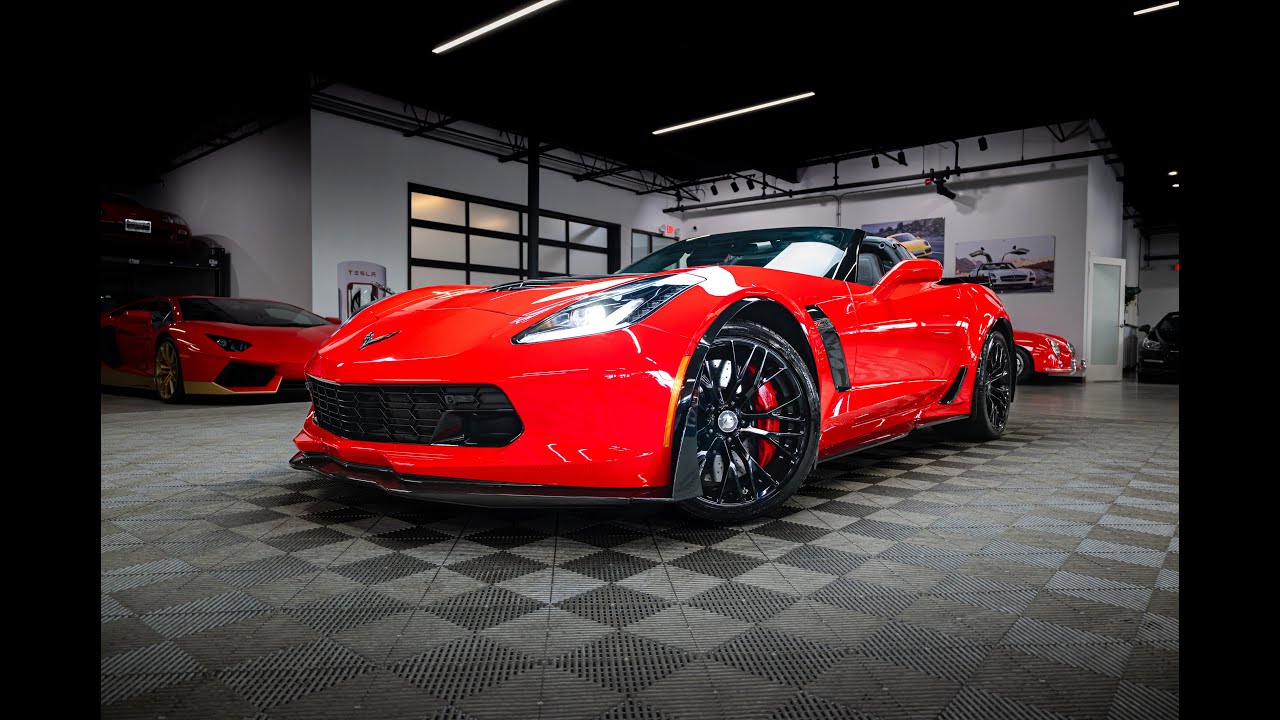 2016 Corvette Z06! Only 8K miles! 650 HP Supercharged V8! 8 Speed! 3LZ ...