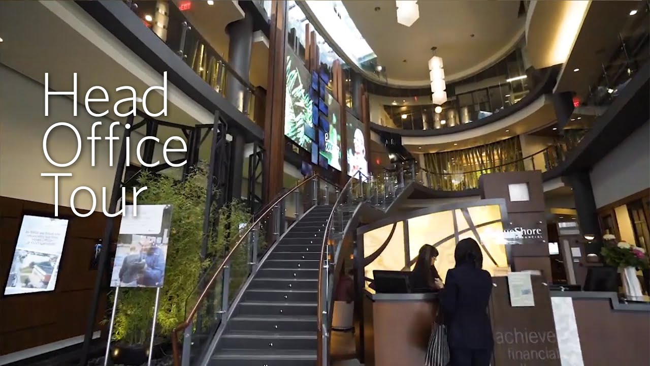 BlueShore Financial Spa Tour – Lonsdale Head Office - YouTube