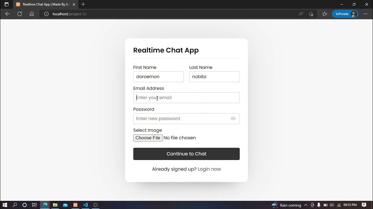 Realtime Chat App Project using HTML, CSS, PHP & MySQL (Preview) - YouTube