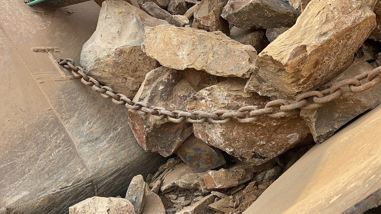 Amazing Quarry Primary Rock Crushing Machine Working | Satisfying Rock ...