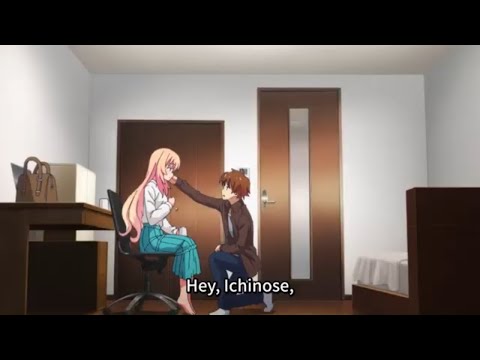 Ayanokoji caresses Ichinose's face and comforts her | Classroom of the Elite Season 3 Episode 13