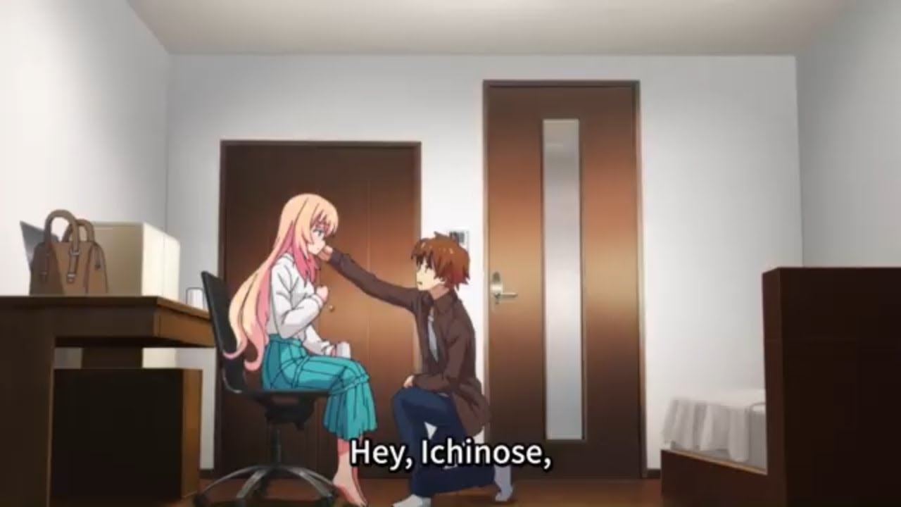 Ayanokoji caresses Ichinose's face and comforts her | Classroom of the ...