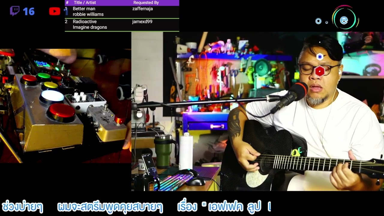 better man - robbie williams cover by Looperman - YouTube