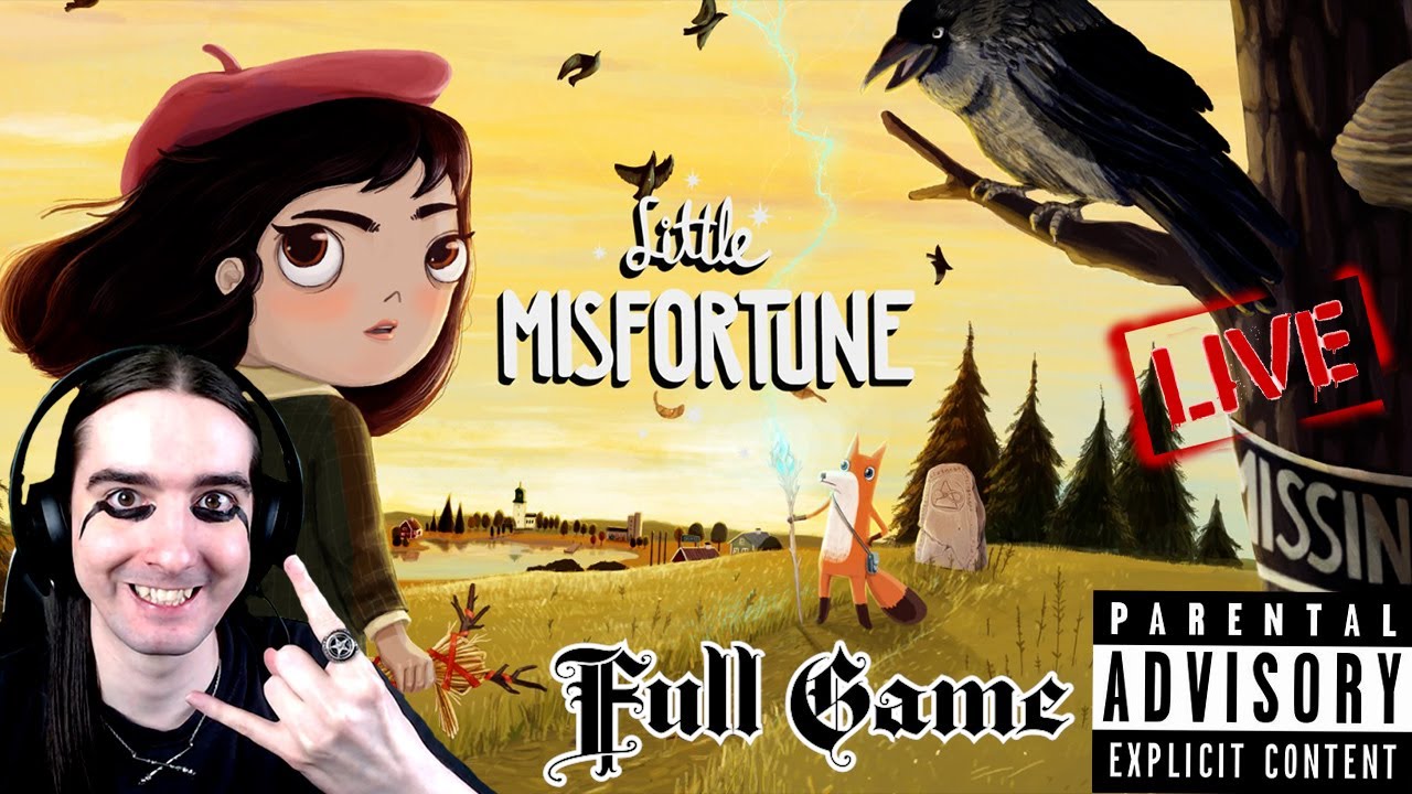 😈LIVE Little Misfortune - Full Game - Where Mysteries Are Unraveled & A ...