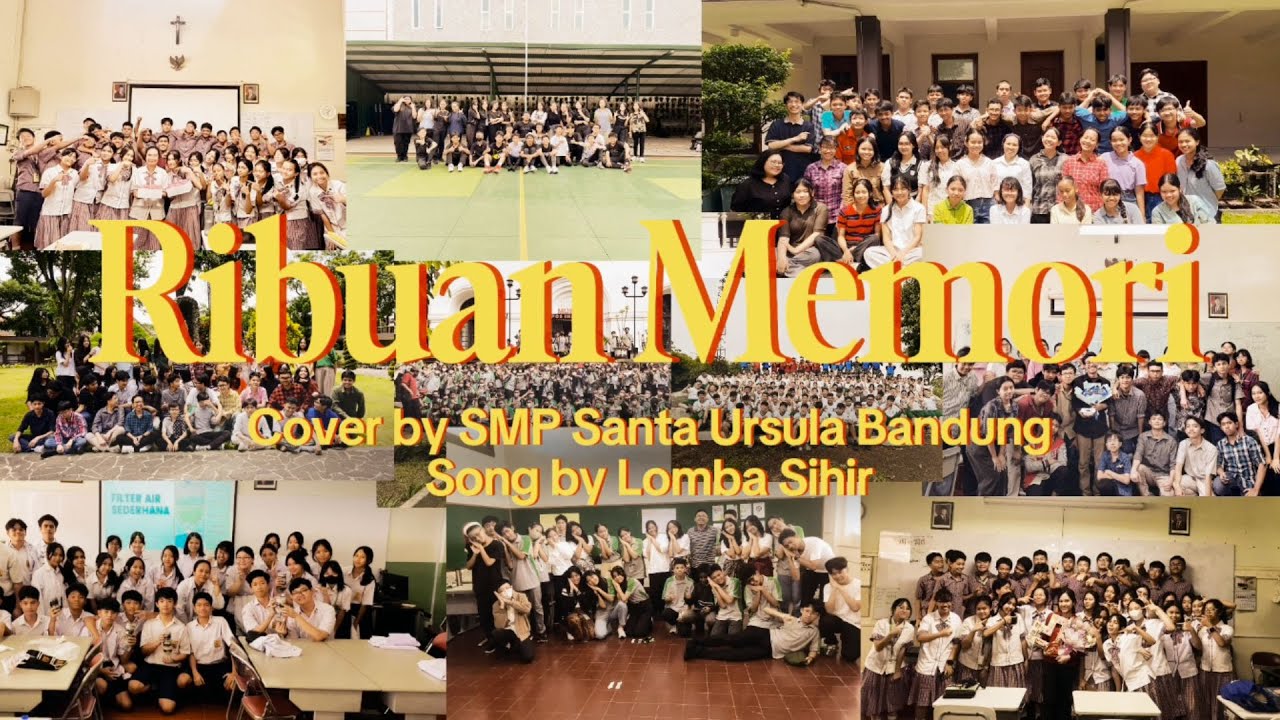 LOMBA SIHIR - RIBUAN MEMORI Cover By SANURIANS 18 | SMP SANTA URSULA ...