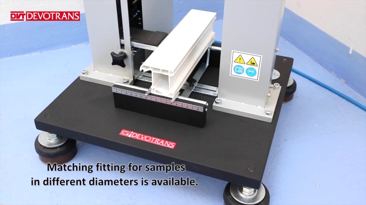 PROFILE IMPACT TESTER DVT SAH PVC - YouTube