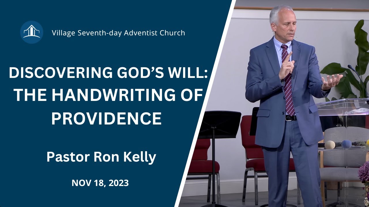 Discovering God’s Will: The Handwriting of Providence | Pastor Ron ...