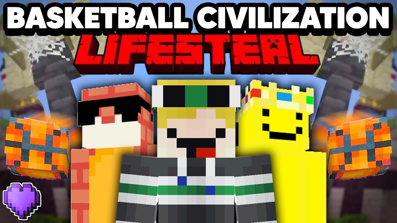 How Evbo Survived Lifesteal's BASKETBALL CIVILIZATION - YouTube