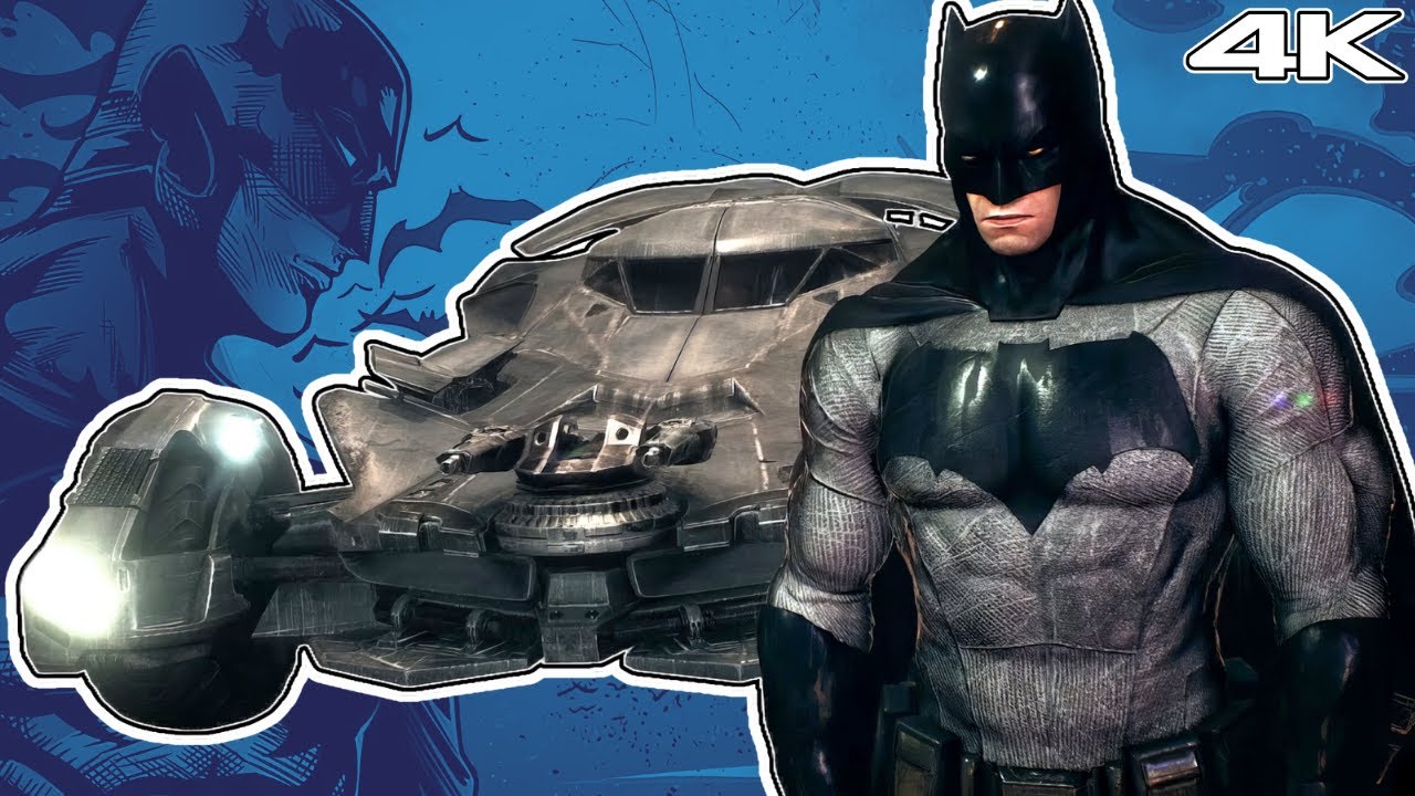 Batman Arkham Knight Batfleck Batman VS Superman Suit - YouTube