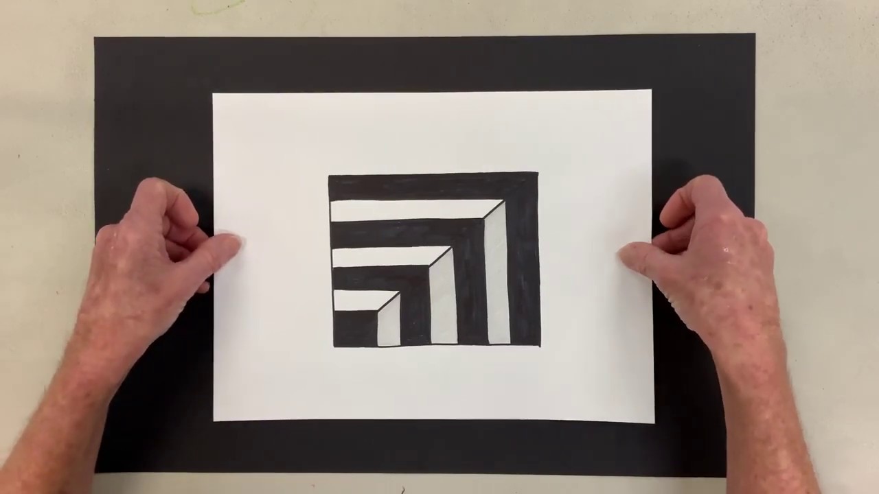 Op Art Square - YouTube