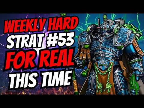 So I Accidentally Lied To You(Like Alpha Legion), but Here's an Updated Guide for the Hard Weekly