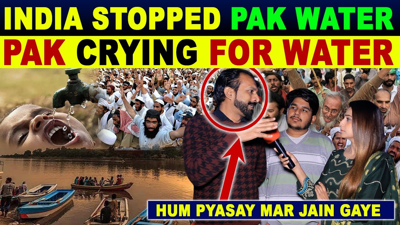 INDIA STOPPED PAKISTAN WATER | PAK PUBLIC CRYING FOR WATER | SANA AMJAD ...