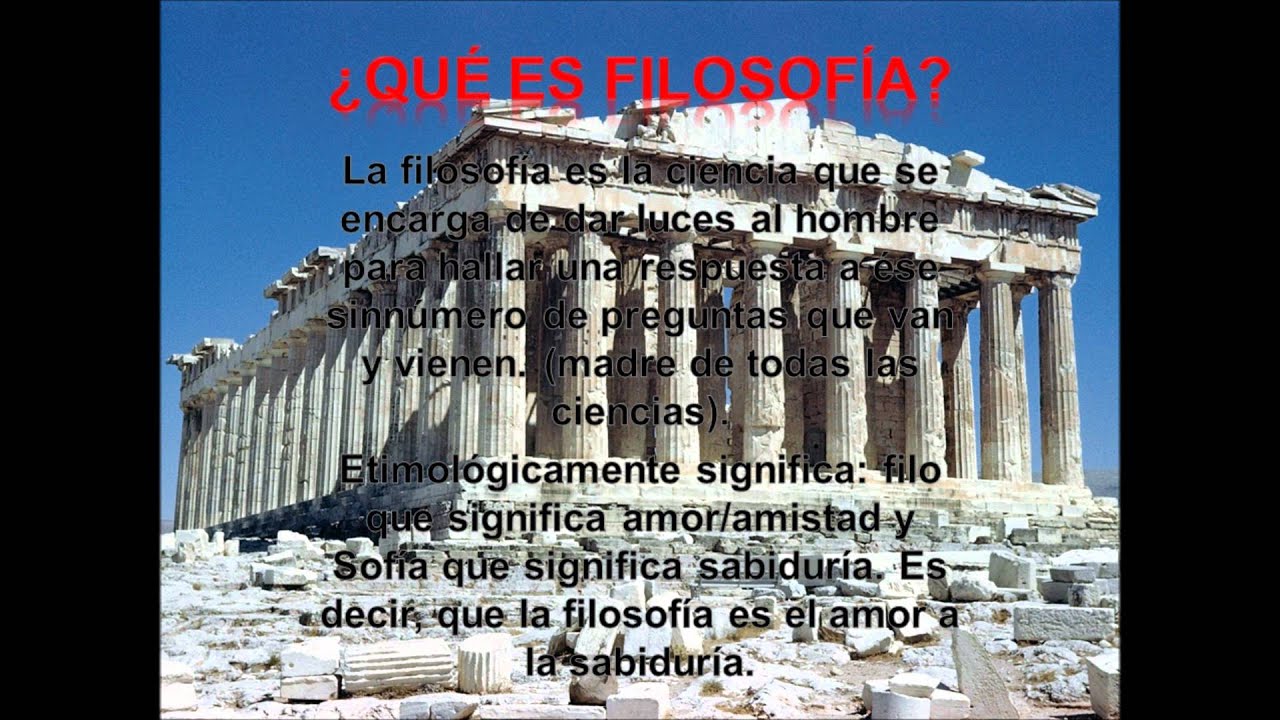 CONCEPTOS BÁSICOS DE FILOSOFÍA.wmv - YouTube