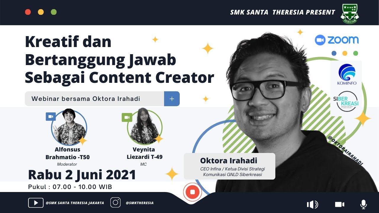 Seminar Kreatif dan Bertanggung Jawab sebagai Content Creator - YouTube
