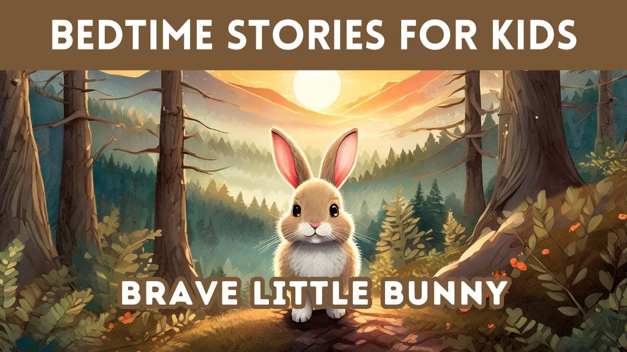 Bedtime Story for Kids in English | Brave Little Bunny | Fairy Tales ...
