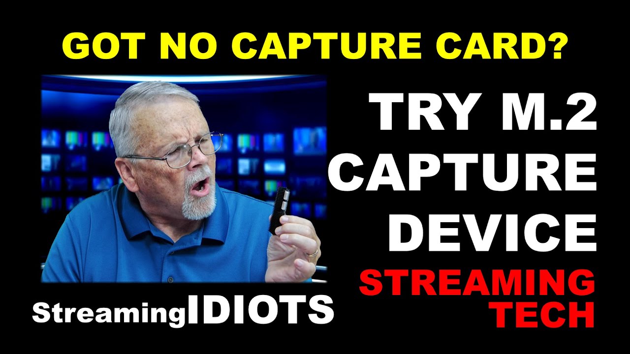 GOT NO CAPTURE CARD - Try a M.2 Capture Device - YouTube