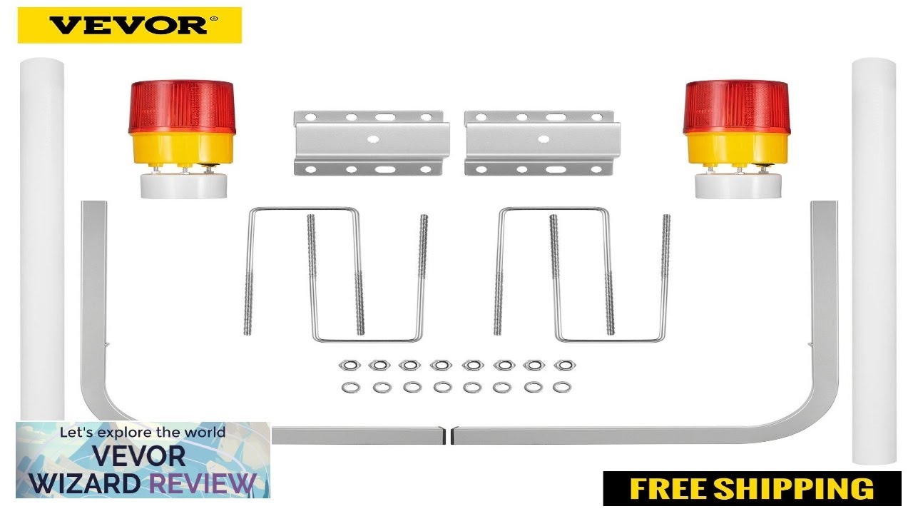 VEVOR Boat Trailer Guide-on 40" 2PCS Steel Trailer Post Guide on Review ...