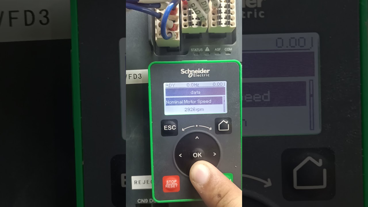 ATV 340 SCHNEIDER'S, AC DRIVE PARAMETERS. - YouTube
