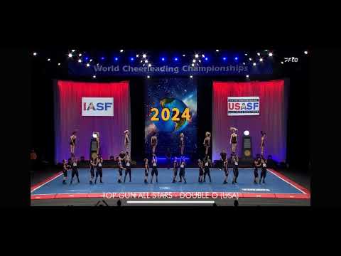 Top gun -Double 0 🏈 the cheerleading worlds 2024 day 1 🌎(I don’t own ...